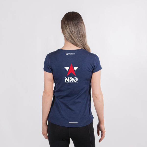 Women's Ultra 'Northern Running Group' Merino T-Shirt | ioMerino ...