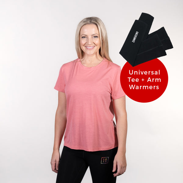 Merino Tee & Arm Warmer Bundle | Natural Outdoor Clothing - ioMerino