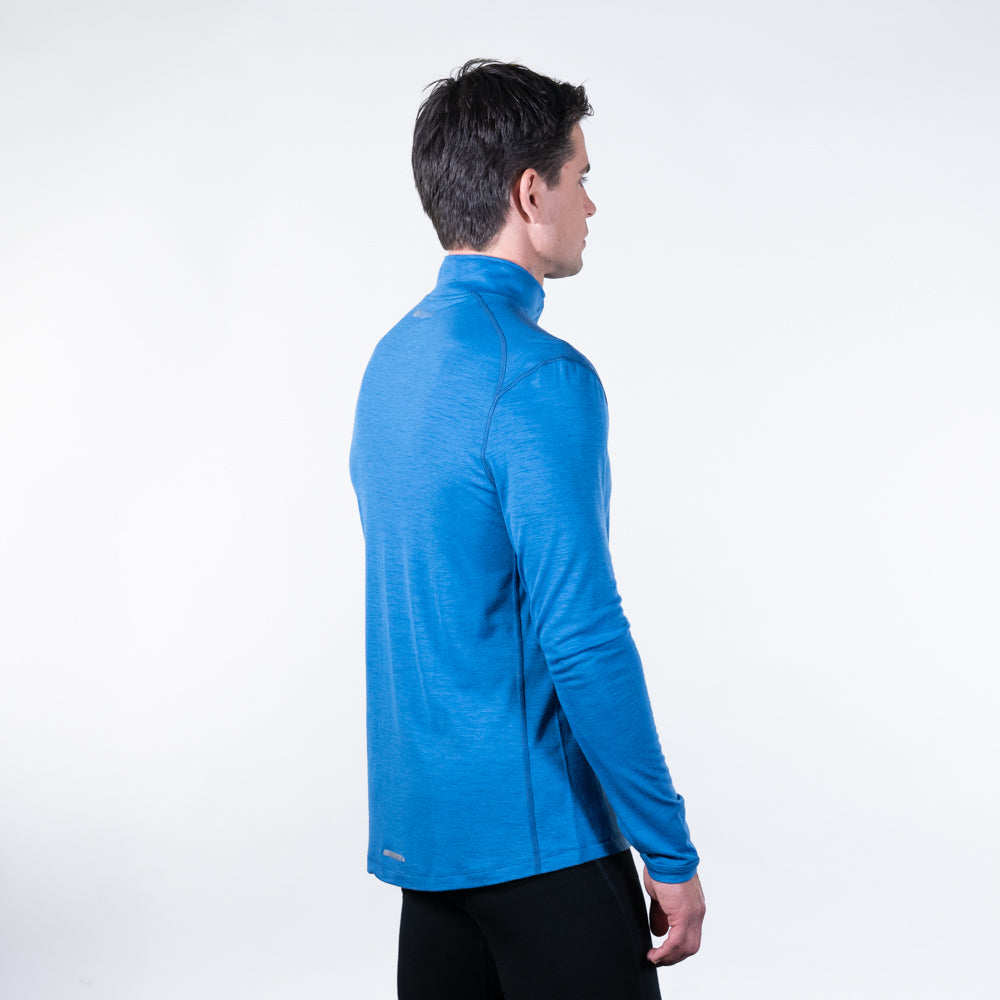 Men's Merino Wool Zip Neck Top | ioMerino Outdoor Clothing